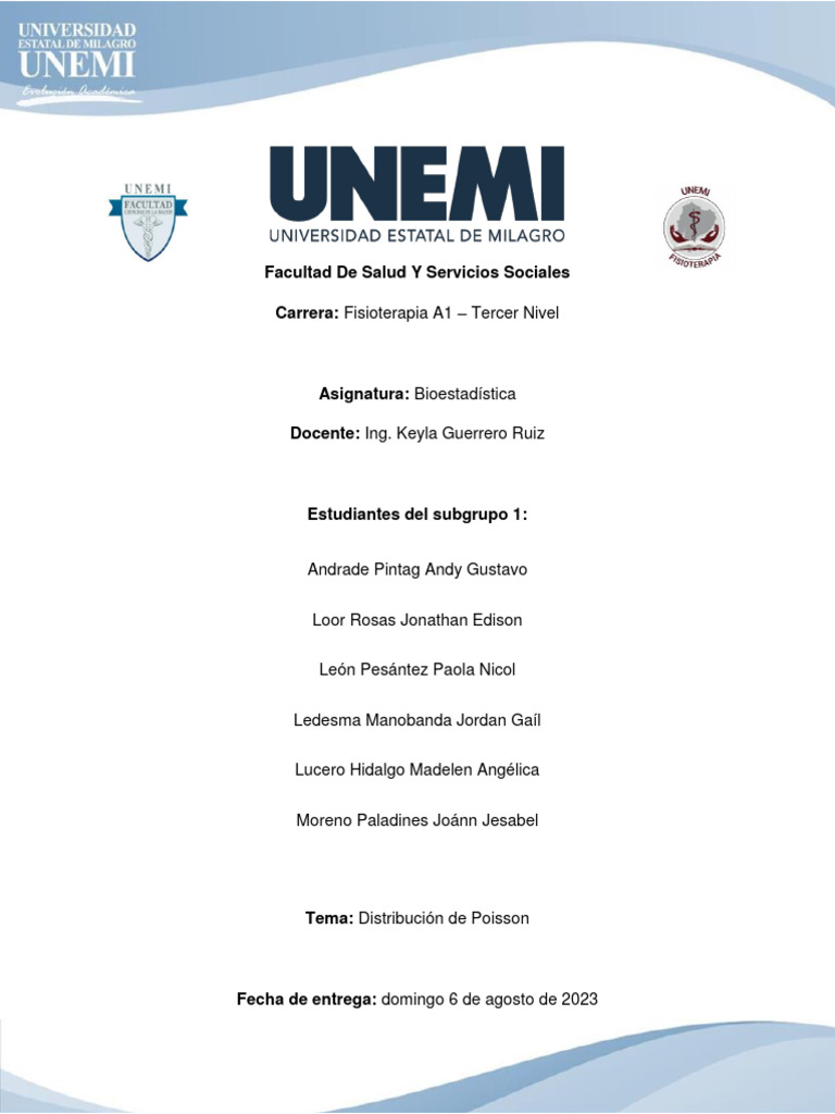 s15 Tarea Distribucion Poisson | PDF | Distribución de veneno | Enseñanza de matemática