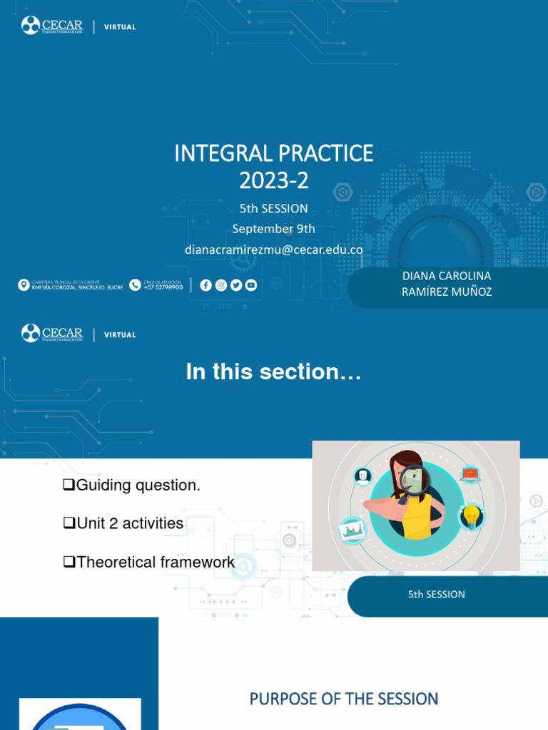 Practica Integral Session5. September 9 | PDF | Theory | Methodology Practica Integral Session5. September 9 | PDF | Theory | Methodology