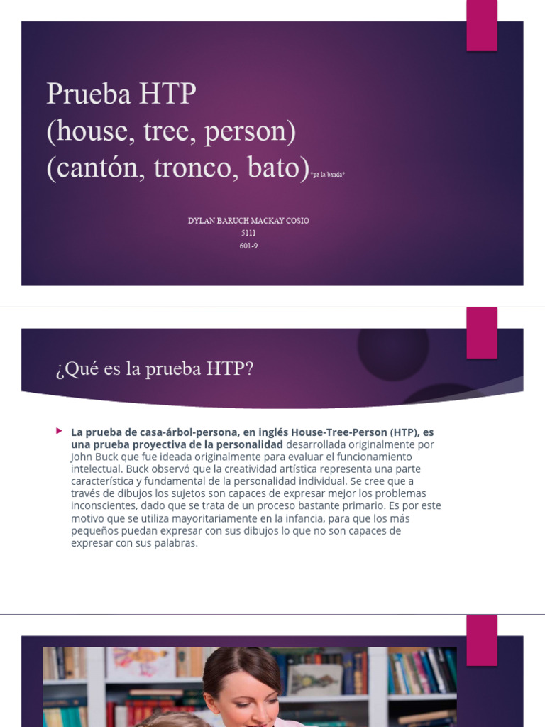 Evaluacion de La Personalidad. - Test HTP | PDF | Yo | Mente
