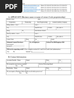 Grainger Net 30 Account Application Form | PDF | Credit (Finance ...