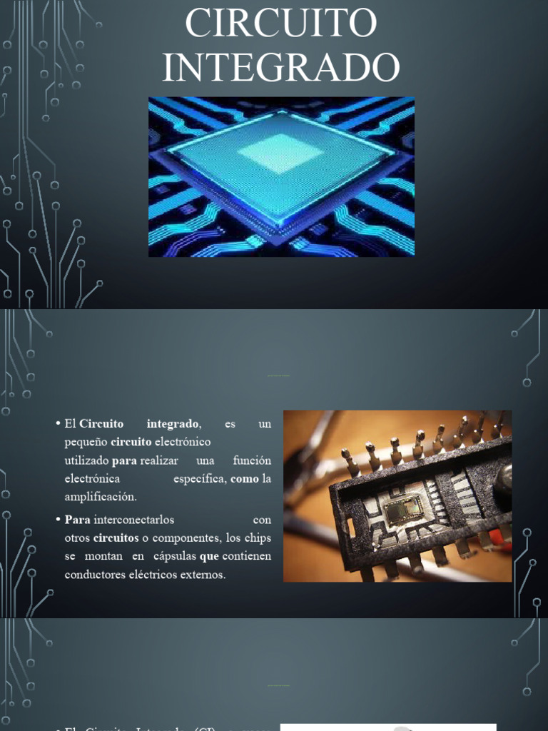 Electronica Circuito Integrado | PDF | Circuito integrado | Electrónica