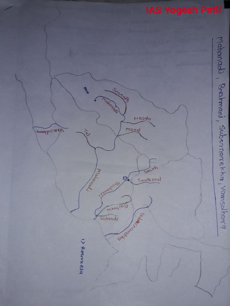 Indian Rivers - IAS Yogesh Patil | PDF