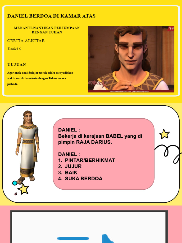 Daniel Berdoa Versi Balita | PDF