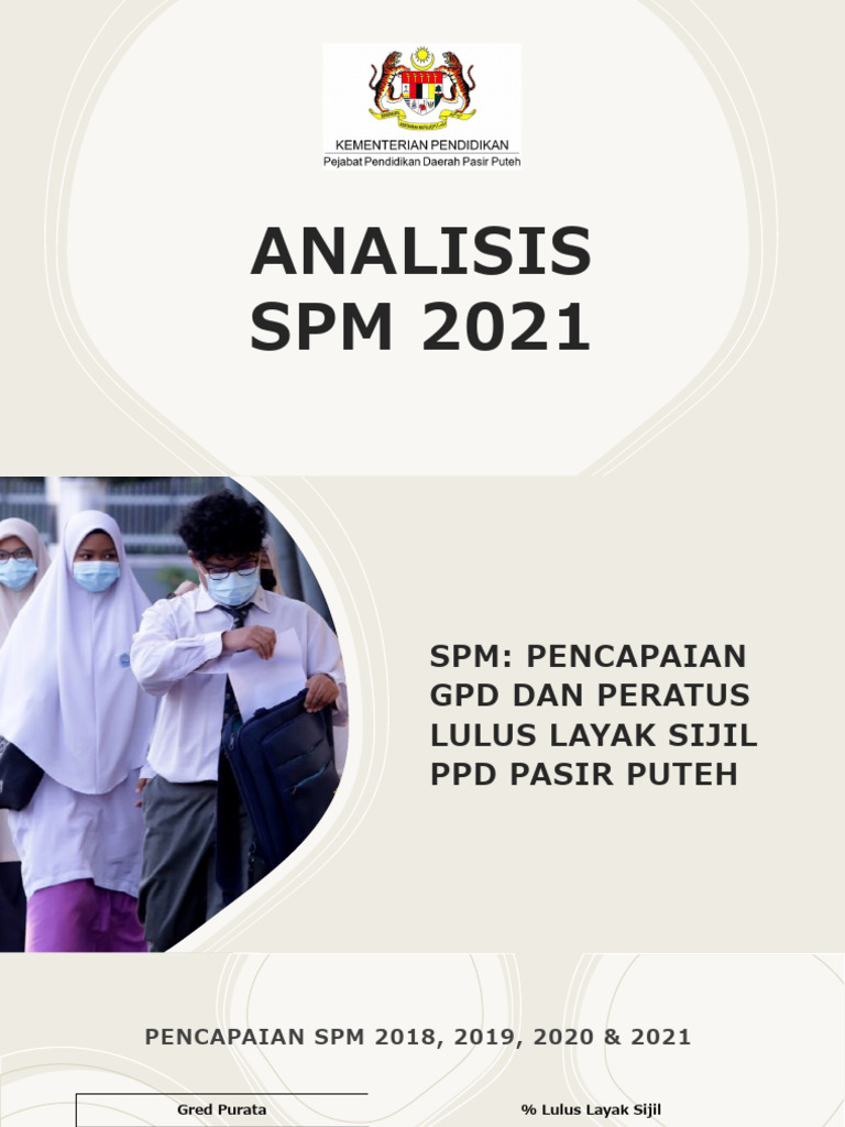 Analisis SPM 2021 | PDF