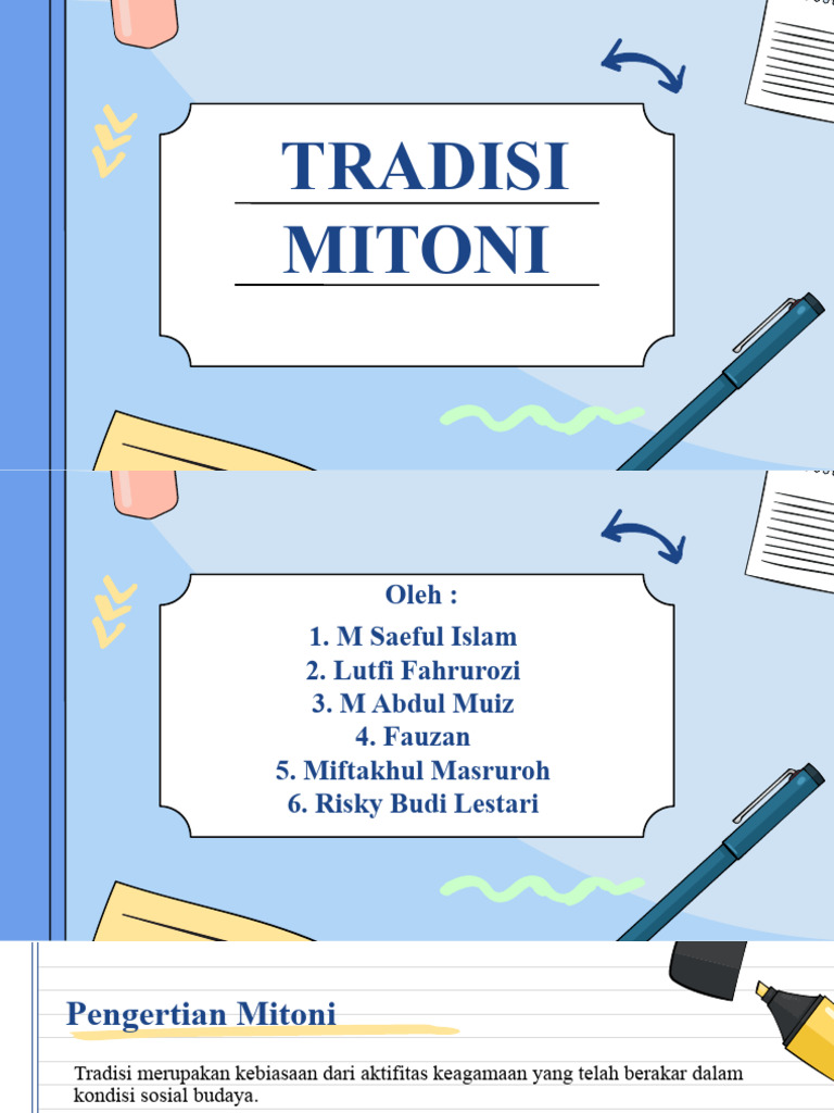 Mitoni | PDF | Pengembangan Diri | Kesehatan Holistik