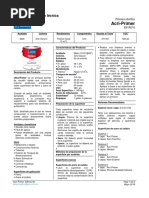 F75 METALEX Bases Entintables | PDF | Pintar | Agua