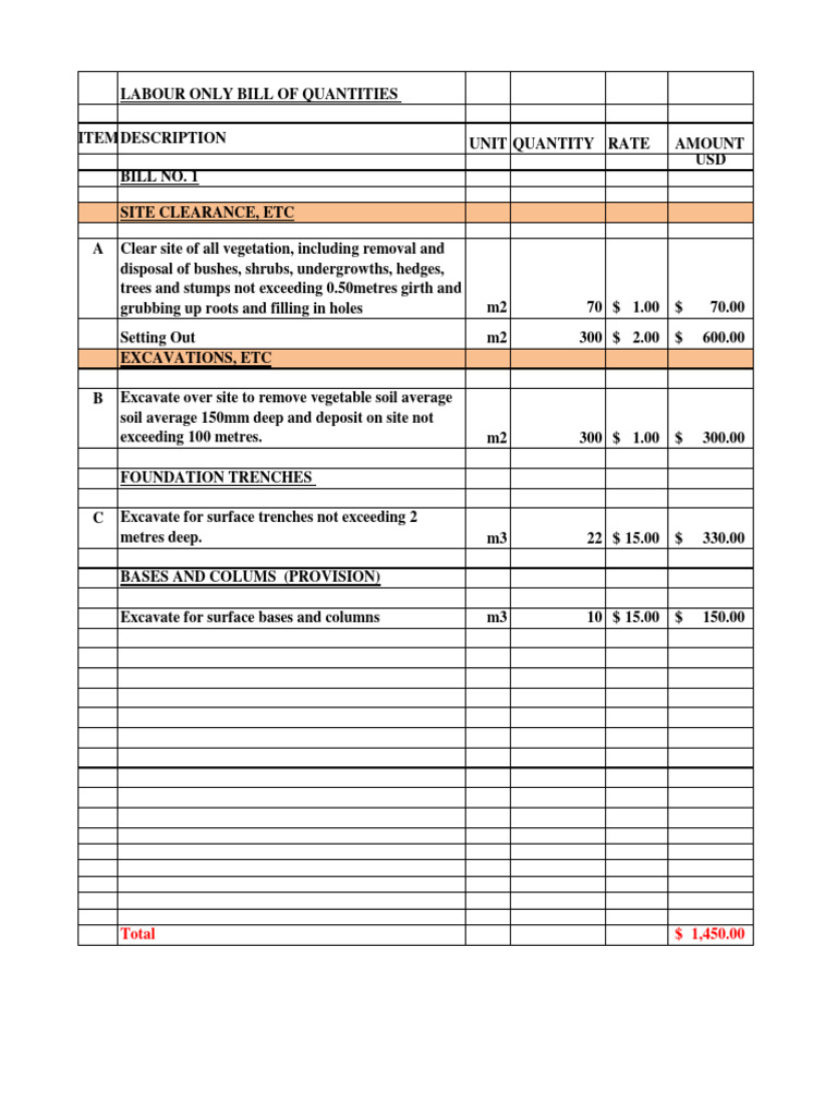 Plano El 3d (Bill of Quantities) | PDF | Concrete | Architectural Design