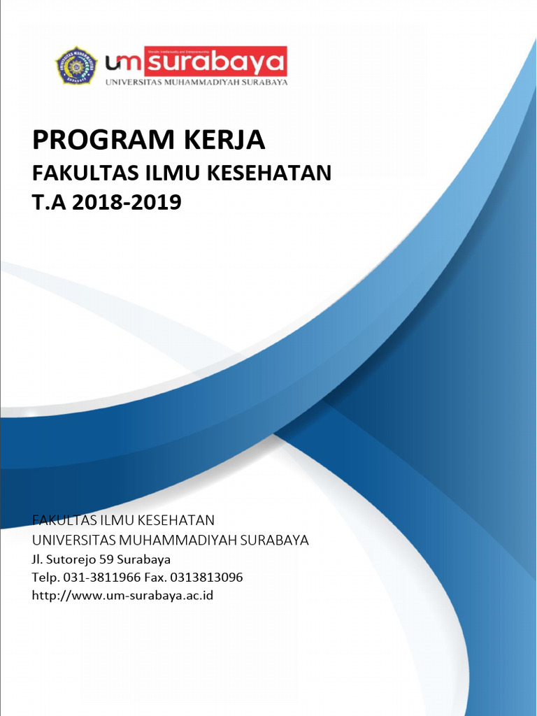 Program Kerja Fik 1819 2 | PDF