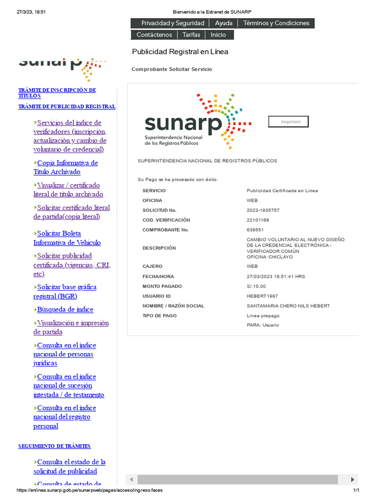 Verificador Comun | PDF | Red mundial | Internet y web