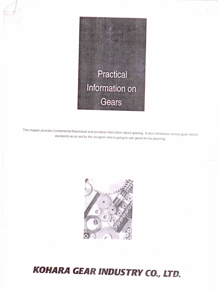 Kohara Gear | PDF