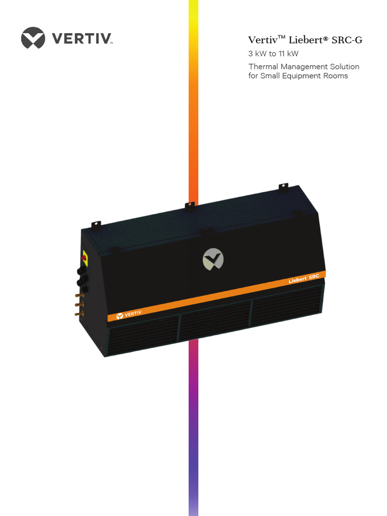 Liebert SRC G Brochure | PDF | Air Conditioning | Heat Exchanger