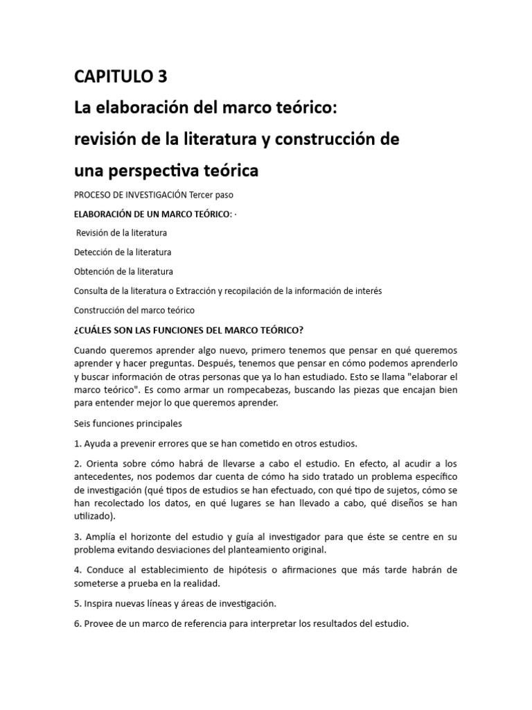 Capitulo 3 Resumen | PDF | Teoría | Conocimiento