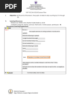 Narrative report on NUMERACY PROGRAM | PDF