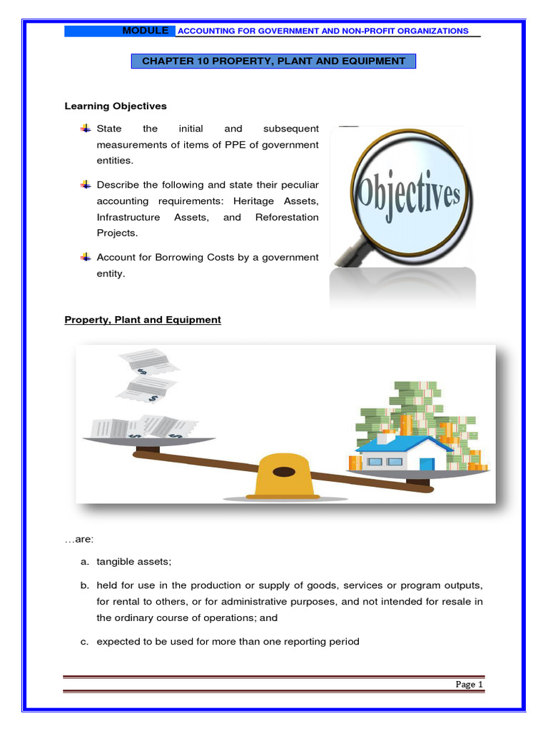 Chapter 10 Property, Plant and Equipment | PDF | Depreciation | Cost