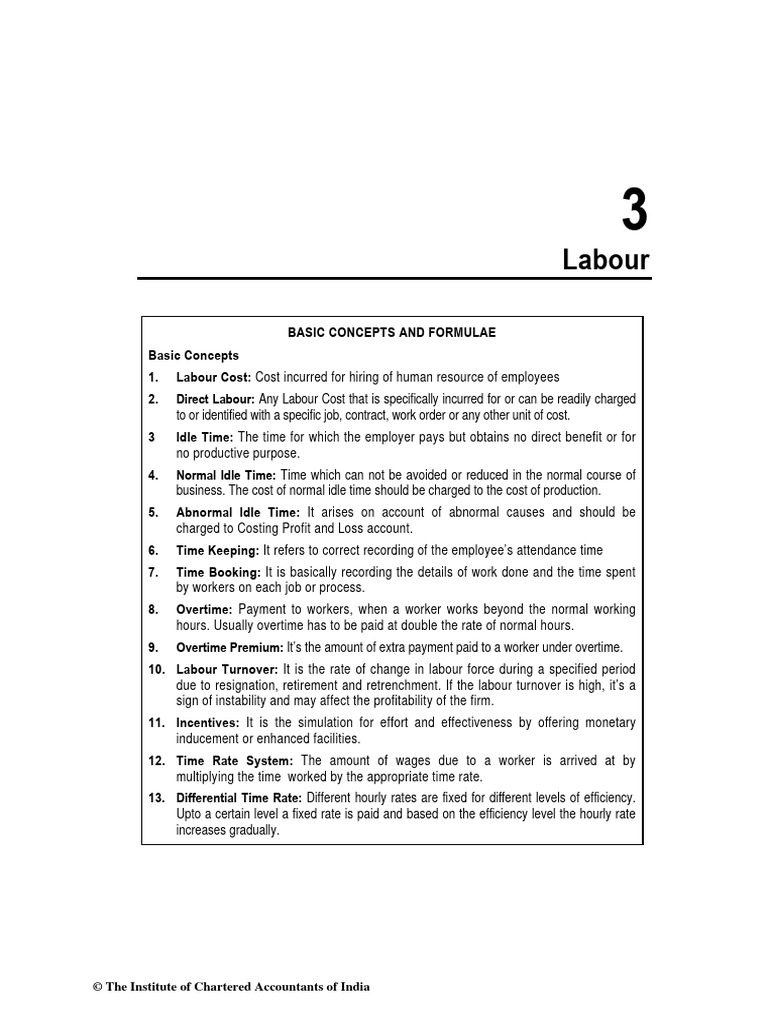 Labour 2 | PDF | Piece Work | Employment
