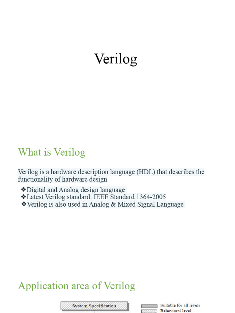 Verilog New | PDF | Software Development | Computer Programming