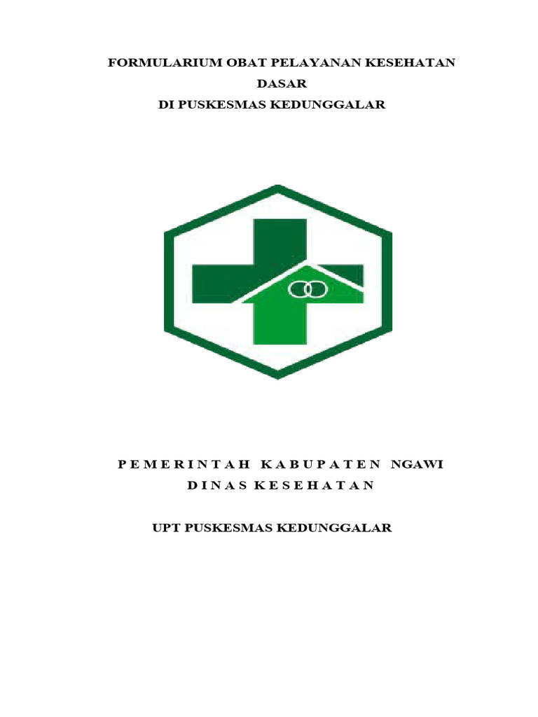 Formularium Obat Puskesmas Kedunggalar | PDF
