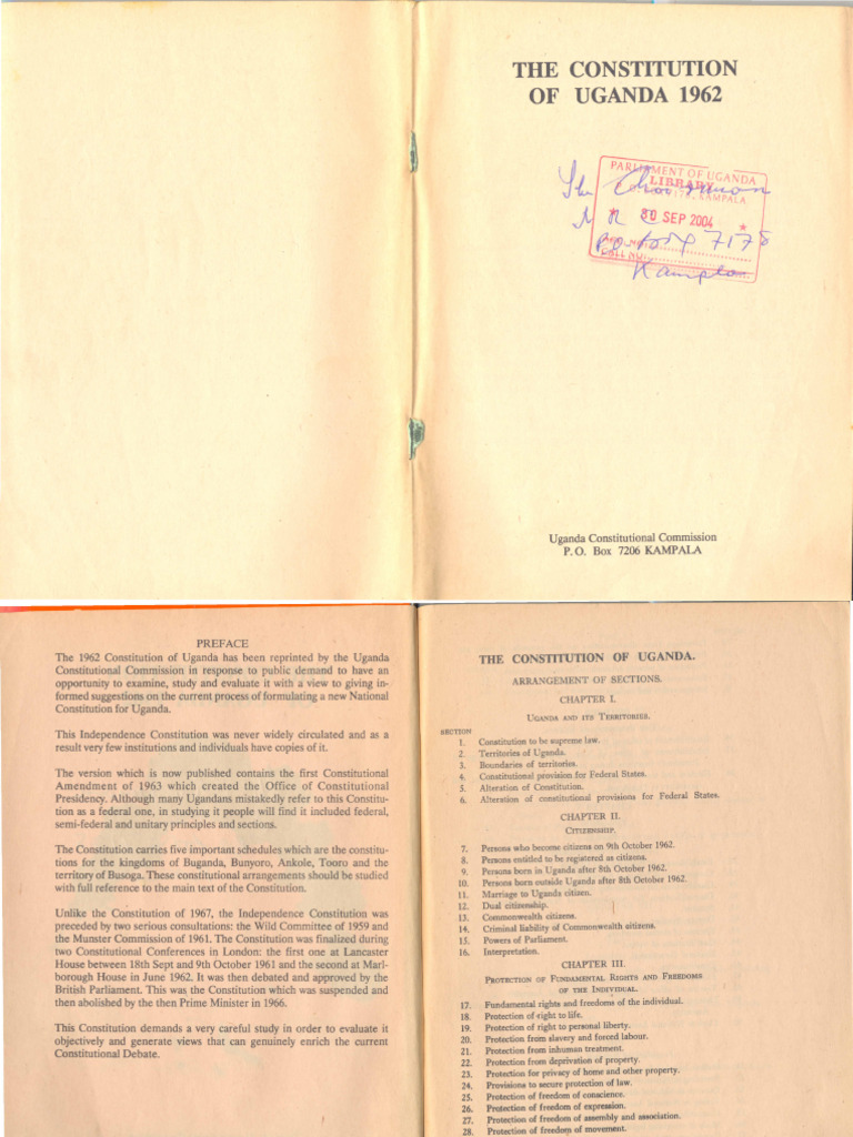1962 Constitution | PDF