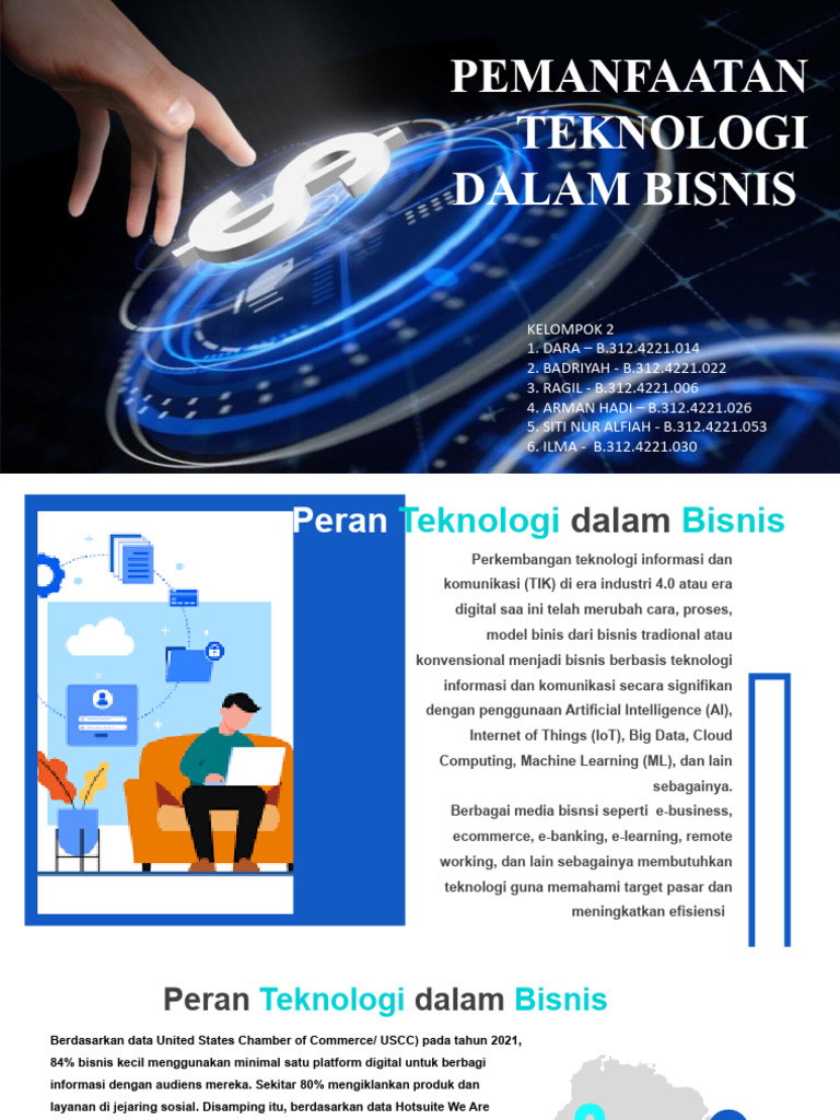 Pemanfaatan Teknologi Dalam Bisnis-1 | PDF