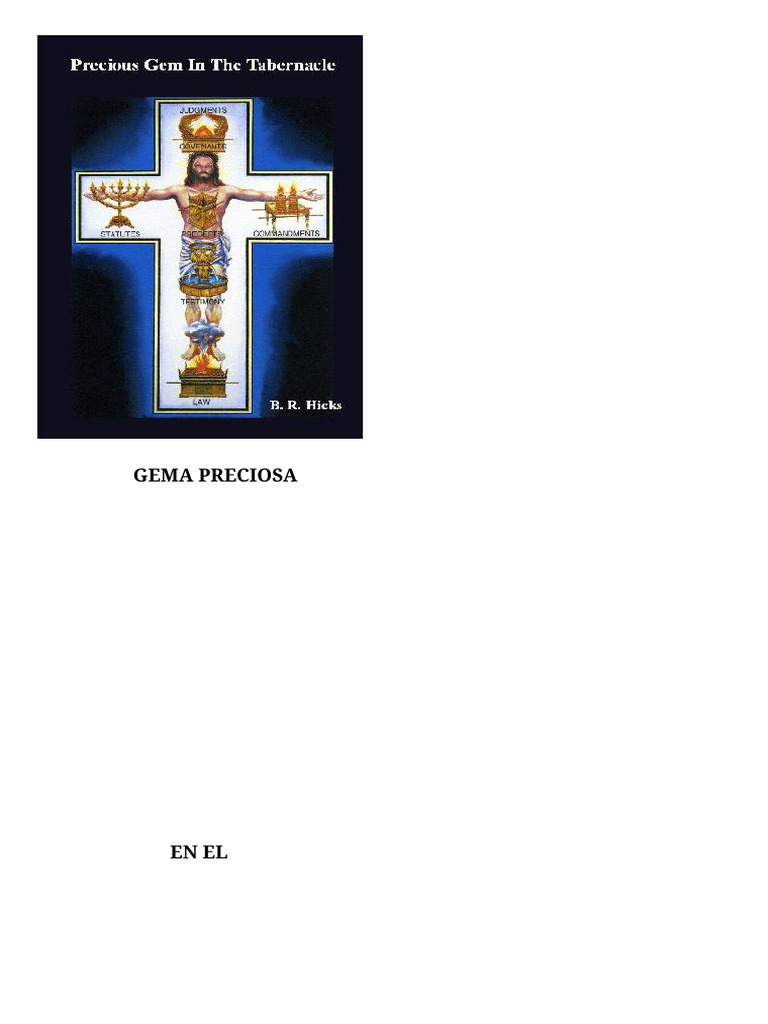 B. R. Hicks Precious Gem in The Tabernacle | PDF | eucaristía | Jesús
