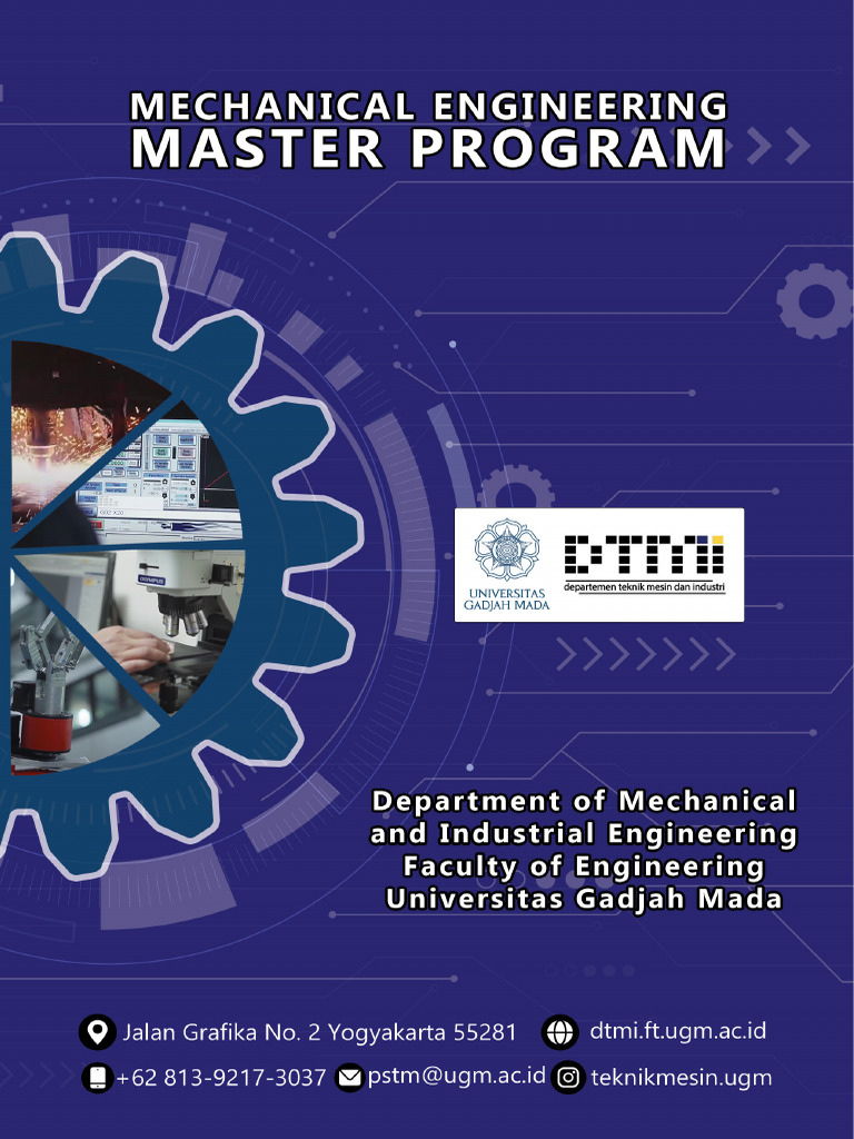 Master Program Teknik Mesin | PDF | Engineering | Mechanical Engineering