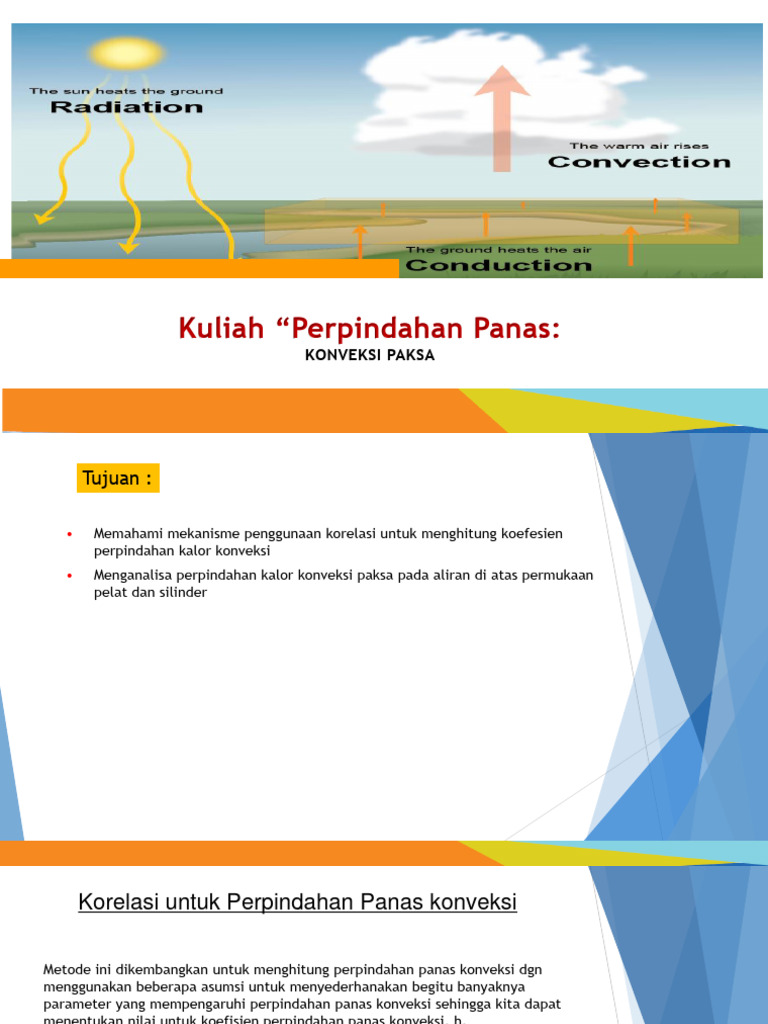 Materi 7 Perpindahan Kalor - Konveksi Paksa - Update 071122 | PDF ...