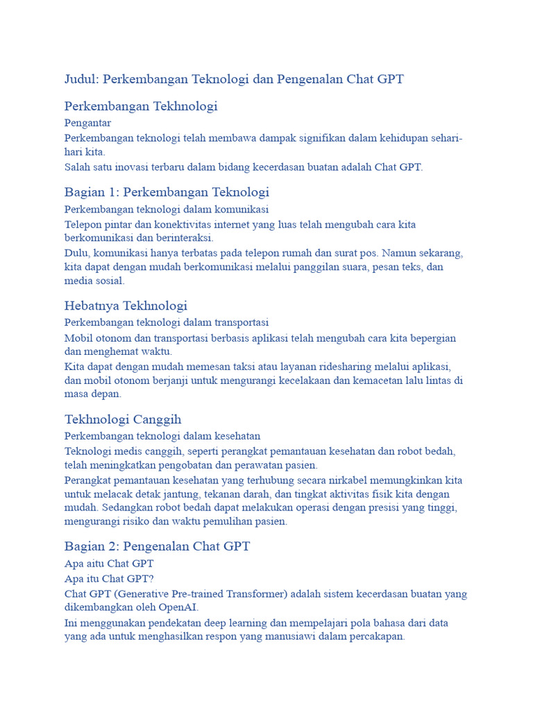 Chat Gpt Pdf Komputer