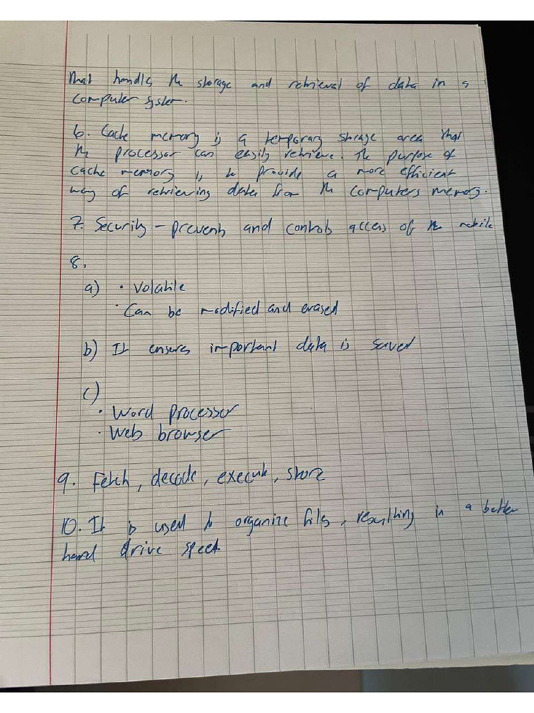 Ib Test Marked | PDF