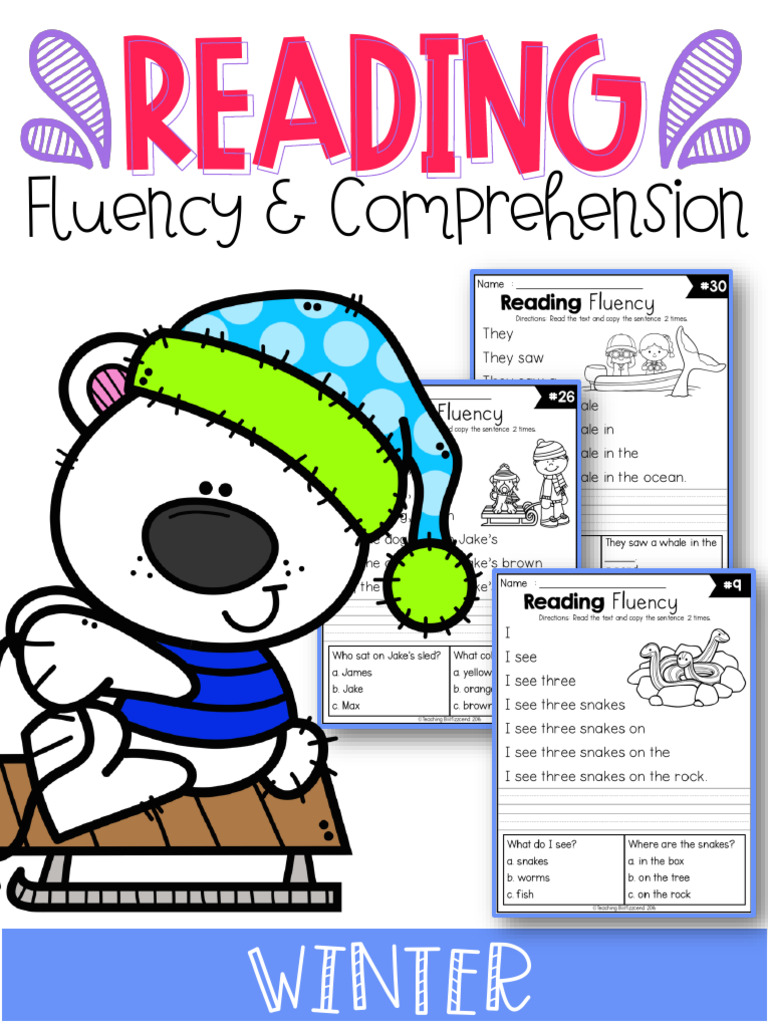 2 - Winter Reading Fluency and Comprehension | PDF