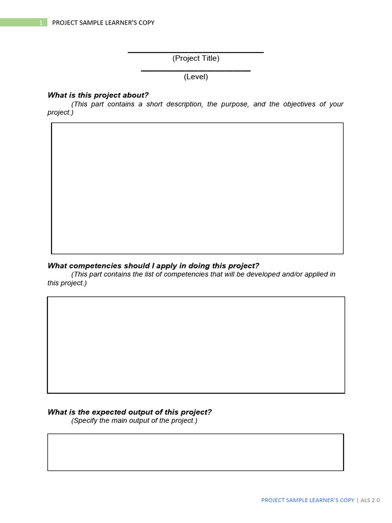 Project Portfolio Template Guide | PDF | Rubric (Academic) | Learning