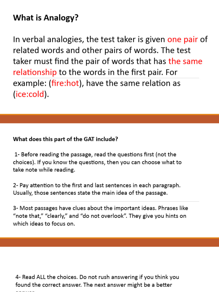 Lesson 2 - Analogies | PDF | Grammar | Linguistics