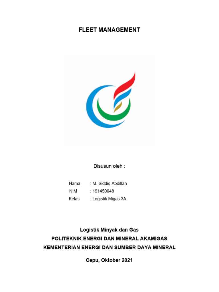 Fleet Management | PDF