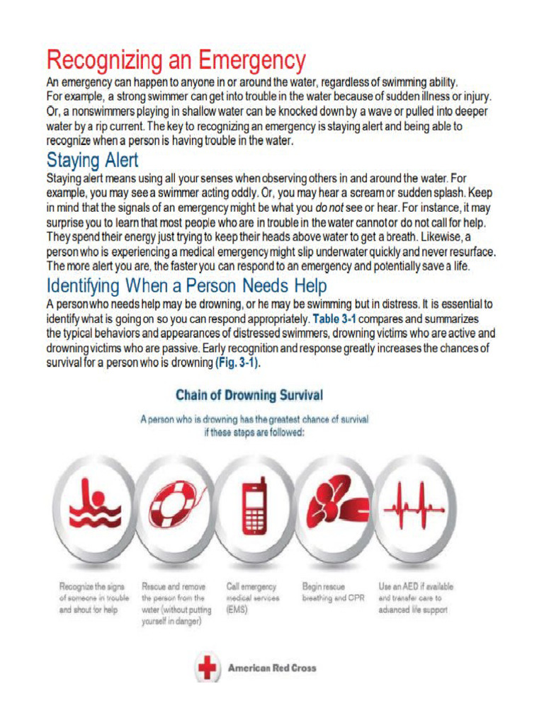 RECOGNIZING AN EMERGENCY | PDF