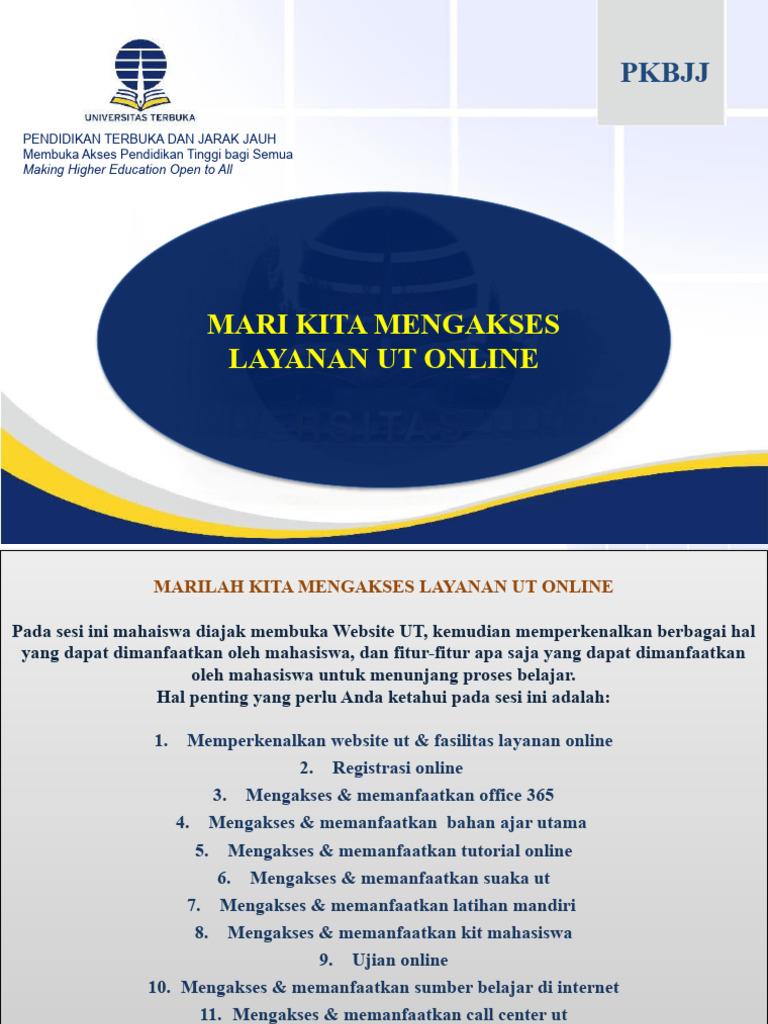 Pemanfaatan Layanan Ut Online Dan Ragam Sumber Belajar Revisi BA | PDF ...
