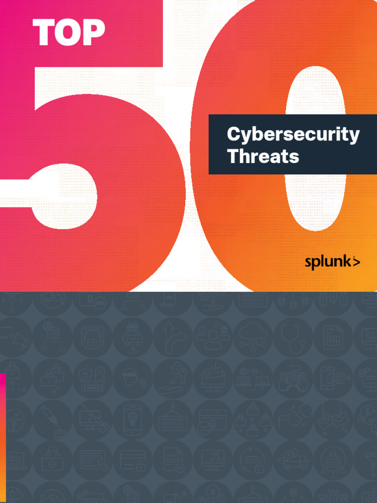 Top 50 Cybersecurity Threats Pdf Computer Security Security