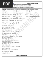 Notions de Logique Corrige Serie D Exercices 1 | PDF | Raisonnement déductif | Concepts ...