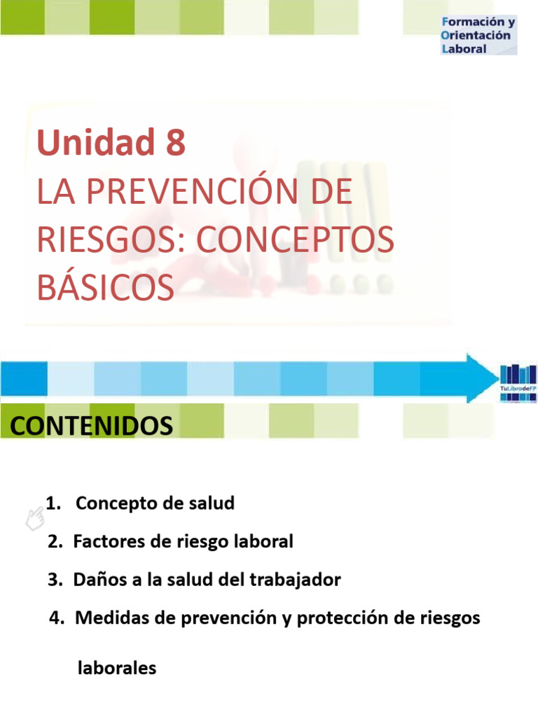 Ud8 Fol23 La Prevencion de Riesgos Conceptos Basicos | PDF | Epidemiología | Medicina CLINICA