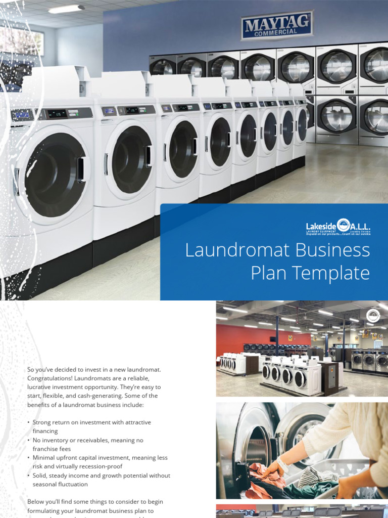 Laundromat Business Plan Template - 2 | PDF | Economies | Service Industries