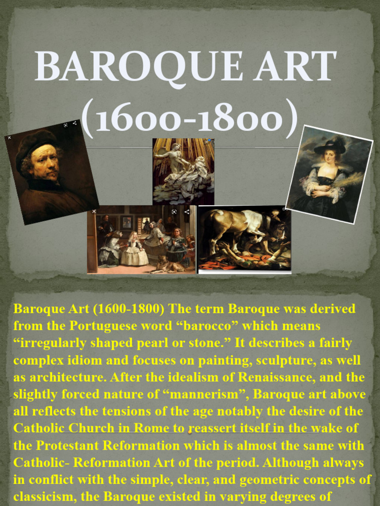 Baroque Arts | PDF | Baroque | Rembrandt