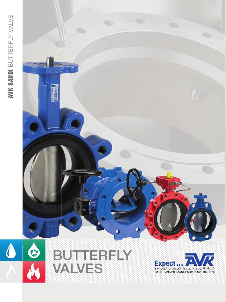 AVK Series 820 Butterfly Valve Overview | PDF | Valve | Building ...