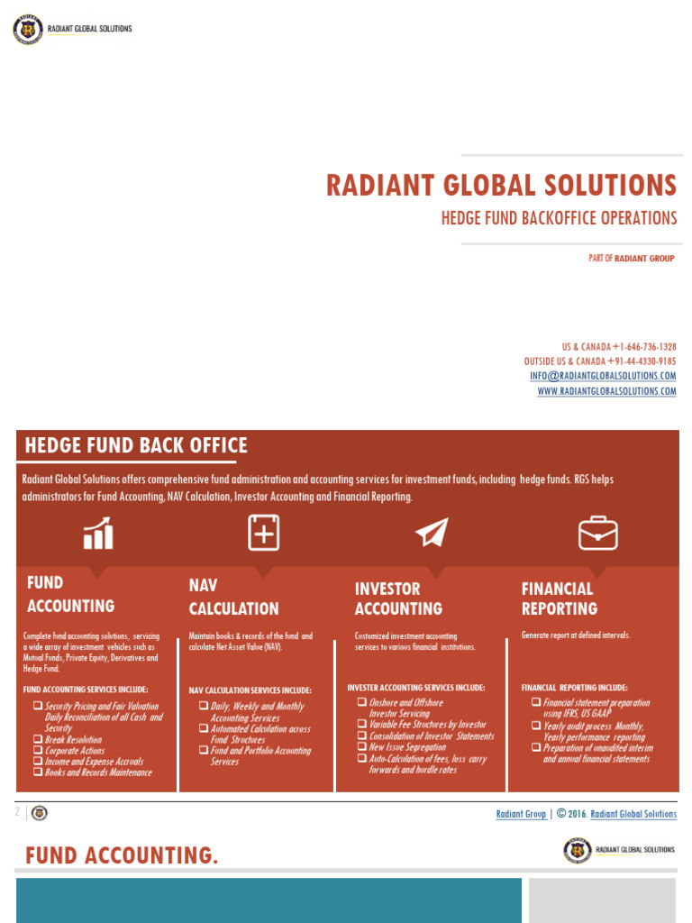 RBS - Hedge Fund Back Office Operations - Process Work Flow | PDF ...