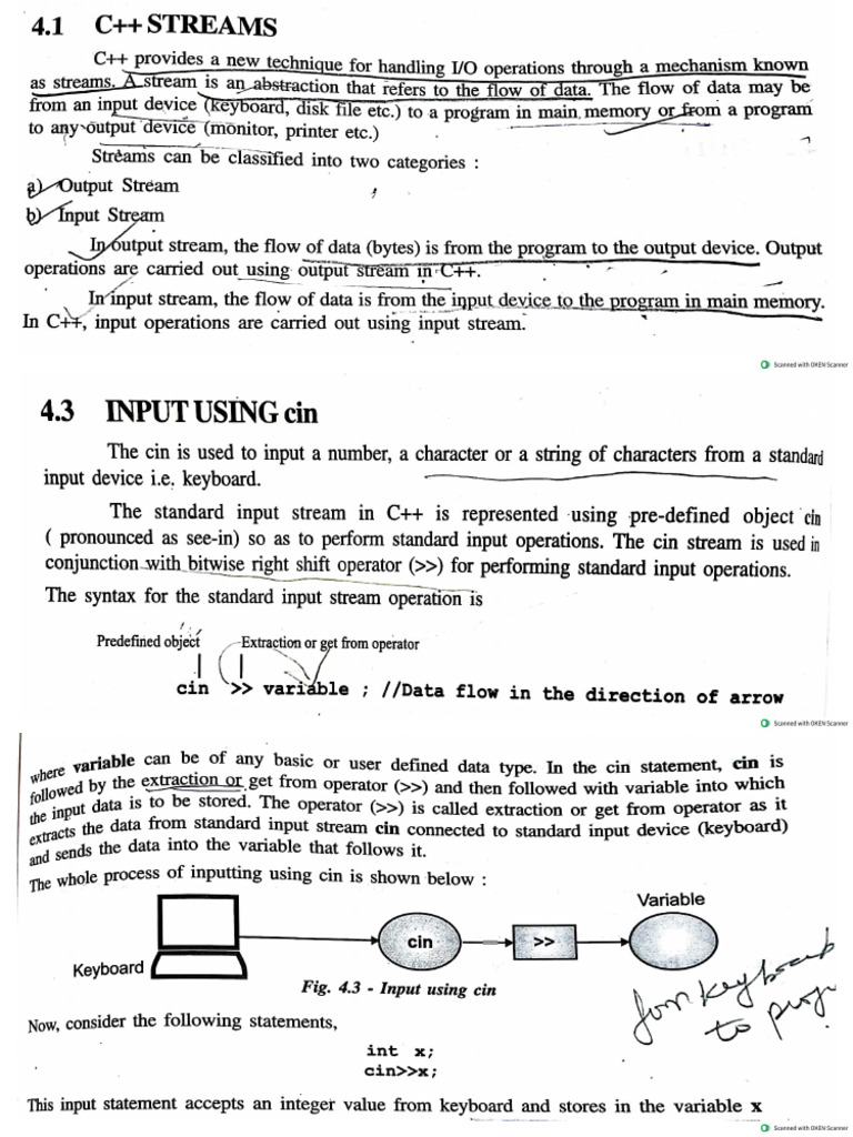 Input Output | PDF Input Output | PDF