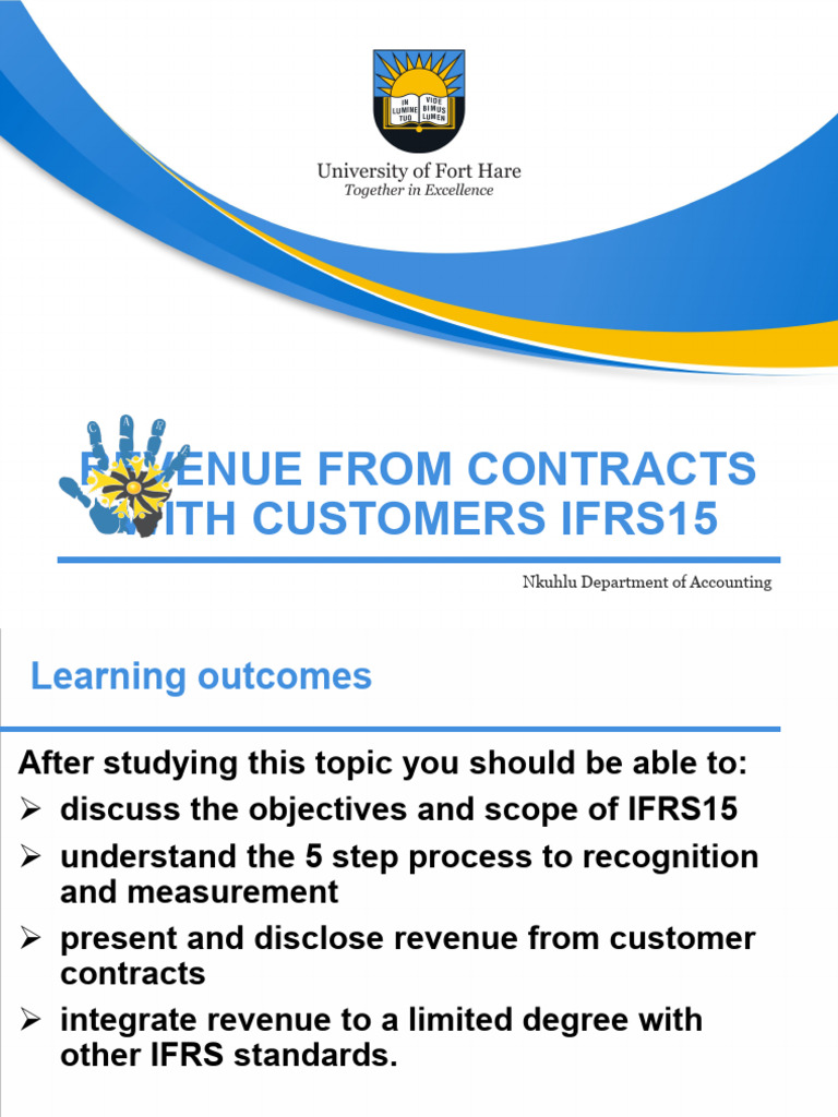 IFRS 15 Revenue Recognition Overview | PDF | Income | International ...