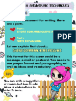 Sample Essay For PT3 English Question 7 (30 Marks) | PDF | Hobbies ...