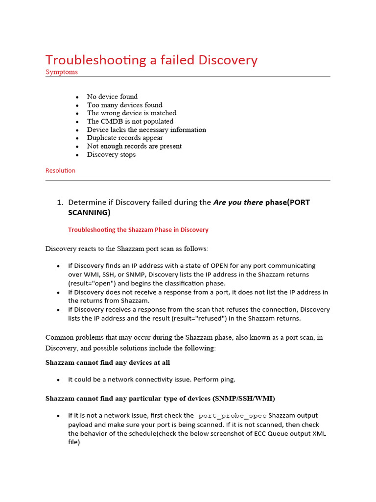 Troubleshooting | PDF | Port (Computer Networking) | Internet Protocol ...