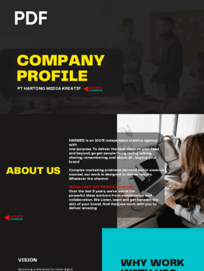 Advertising Agency Profile Pdf