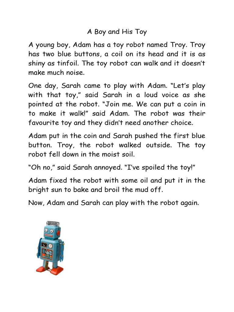 A Boy and His Toy | PDF | Young Adult