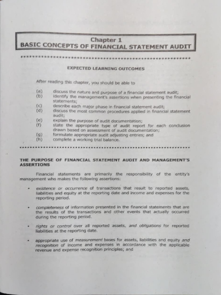 Practical Auditing Empleo Ch1 2 | PDF