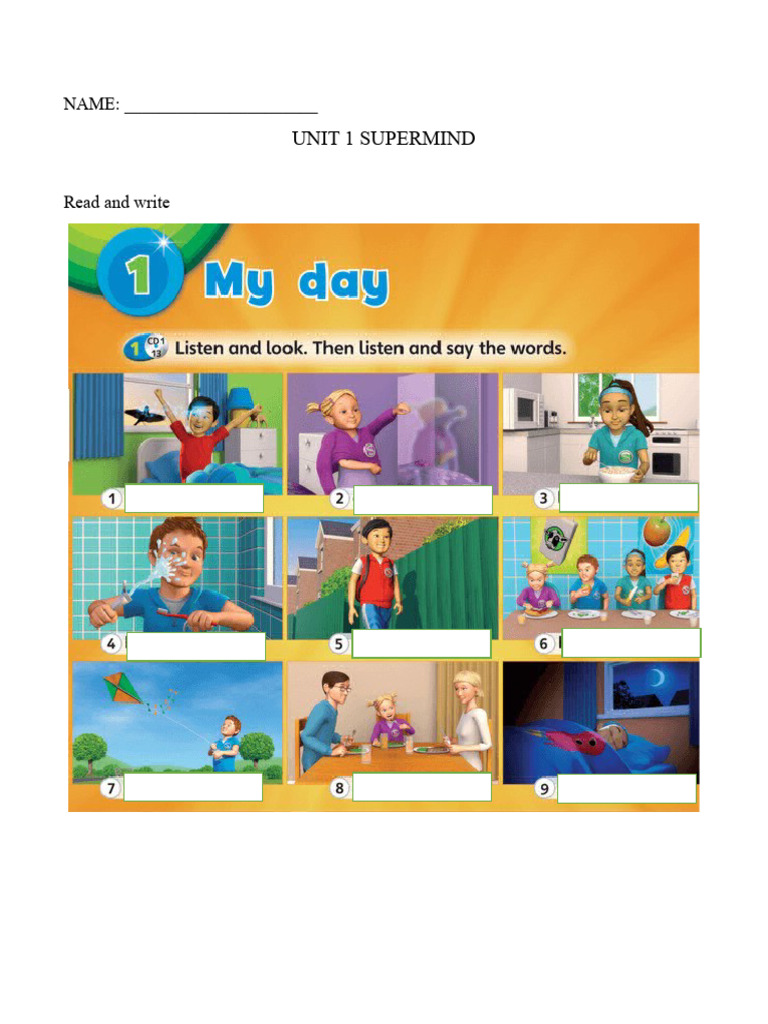 Unit 1 Supermind | PDF