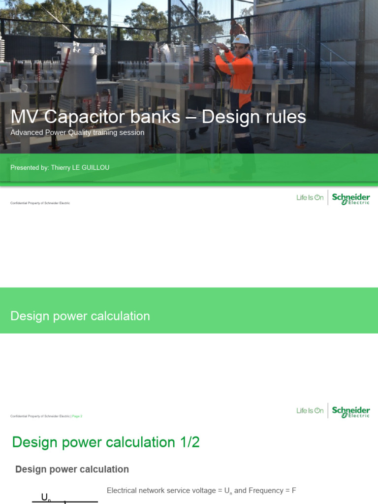 MV Capacitor Bank Design Guide | PDF | Capacitor | Components